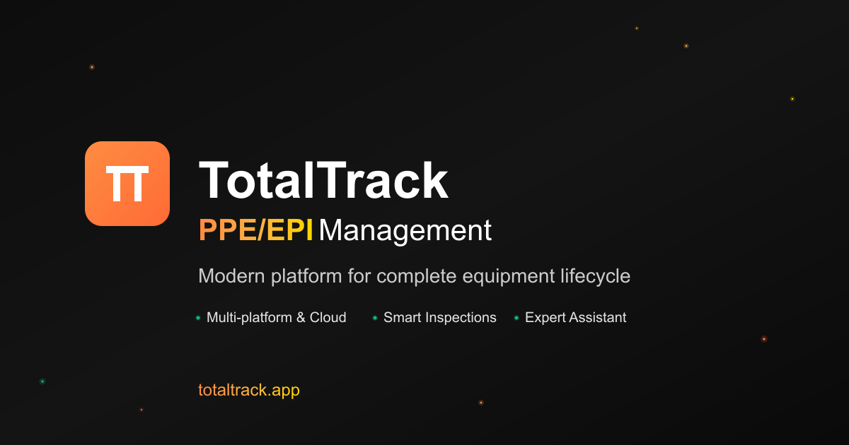 TotalTrack - Complete PPE/EPI Management